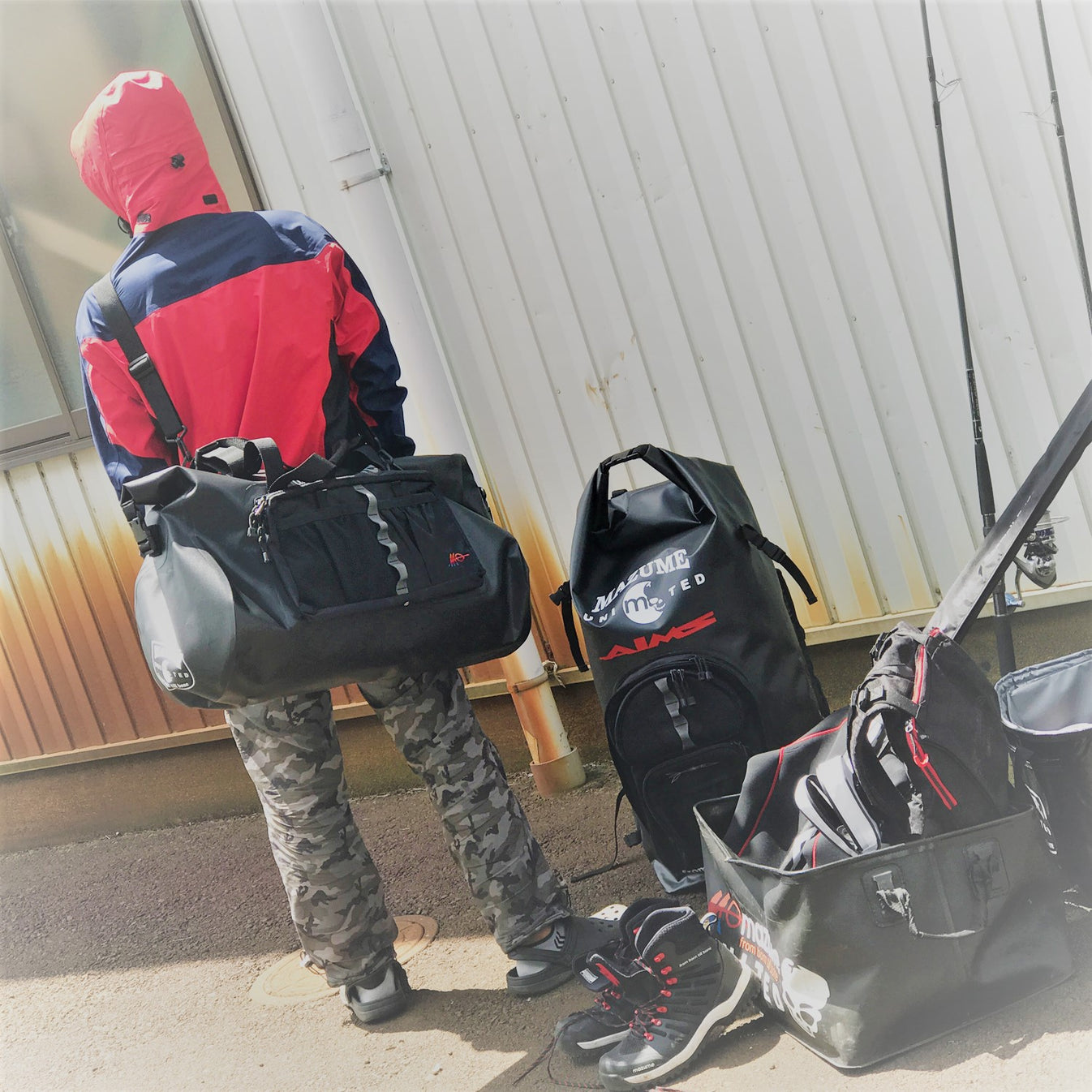 mazume x AIMS ウォータープルーフバックパック Ⅱ